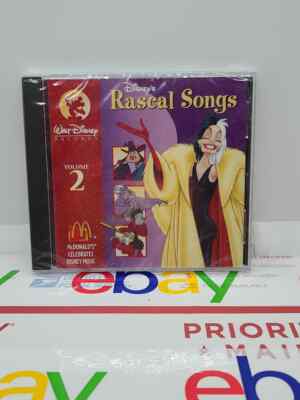 Disney's Rascal Songs Vol. 2 (McDonald's) (CD) Brand New Factory Sealed ...