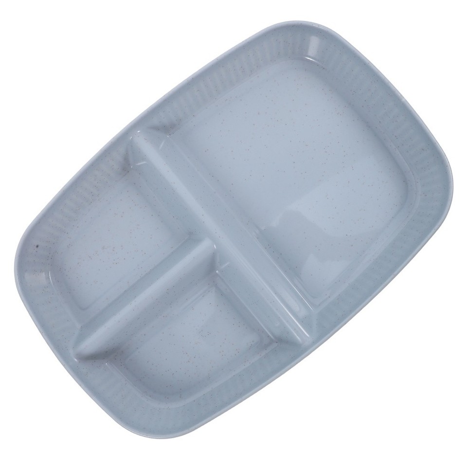 Dinner Plate Divided Food Serving Tray Compartment Food Plate Portion ...