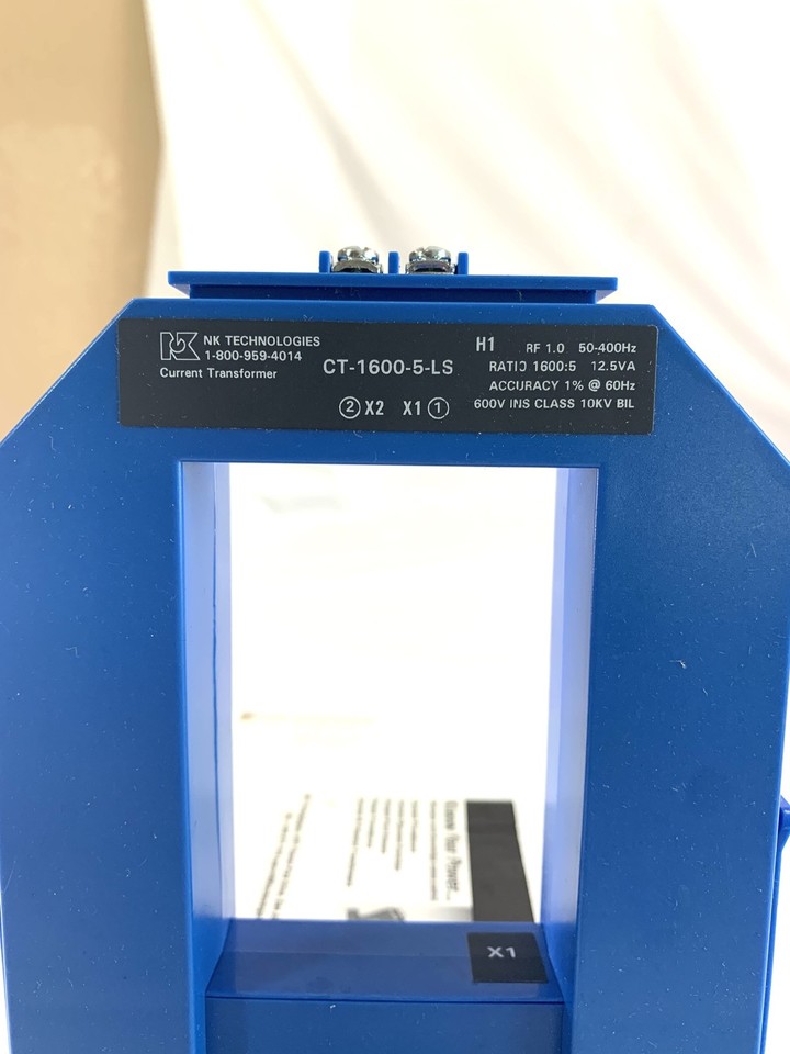 NK Technologies Cut-1600-5-ls Ac Current Transformer Large Split Core ...