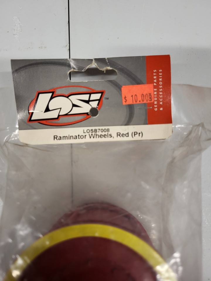 Team Losi Raminator Wheels Red Pr LOSB7008 | eBay