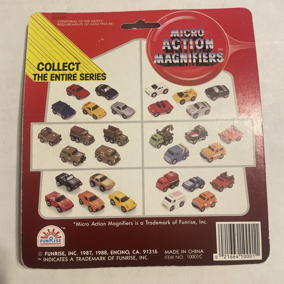 Ferrari Lamborghini Funrise Micro Action Magnifiers Machines Tough ...