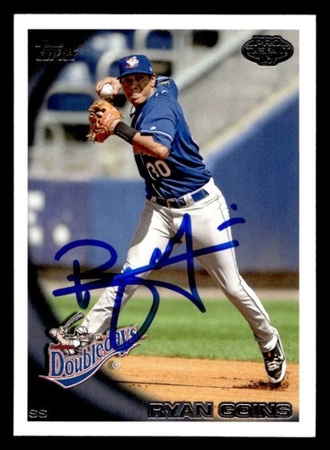 Ryan Goins signed auto 2010 Topps Pro Debut #234 Auburn Doubledays | eBay