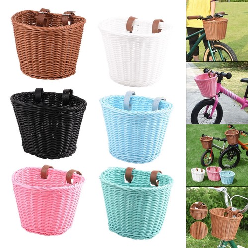 Kids Bike Basket Front Decor Children Bicycle Front Basket for Girls ...
