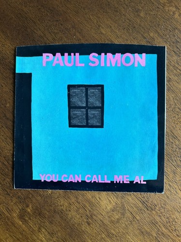 PAUL SIMON "You Can Call Me Al" 1986 7" 45rpm Single Warner Bros. 7 ...