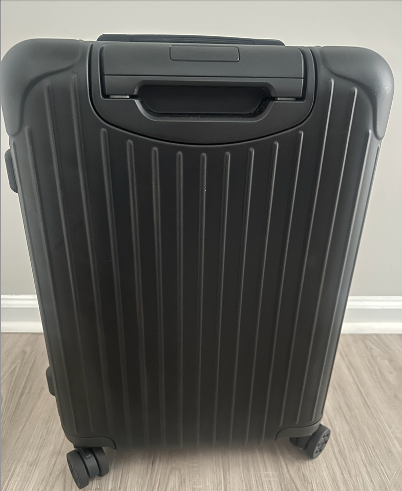 RIMOWA Essential Cabin Wheeled Carry-On Case Matte Black! | eBay