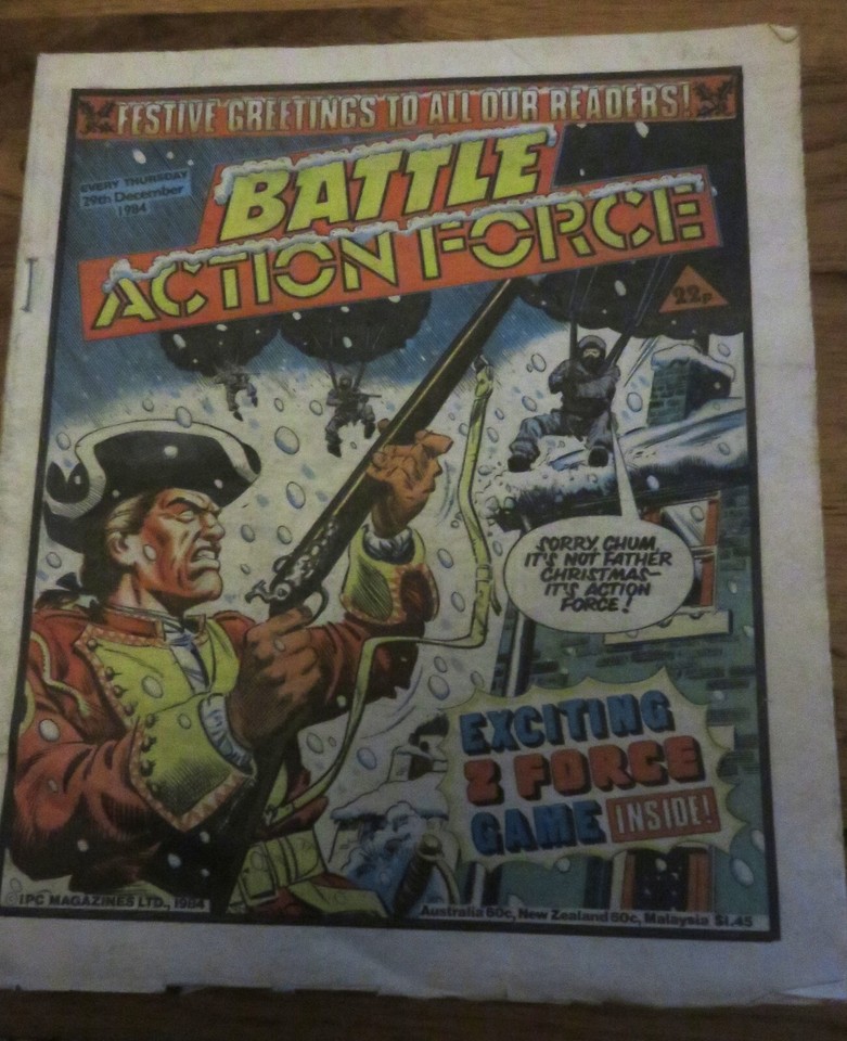 Battle Action Force Comics | eBay UK