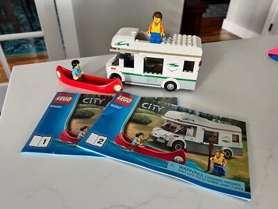 LEGO City Set 60057 Camper Van with Instructions | eBay