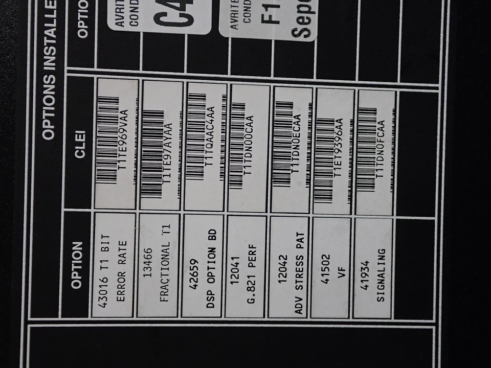 TTC T-BERD 224 PCM Communications Analyzer w/ Options List | eBay
