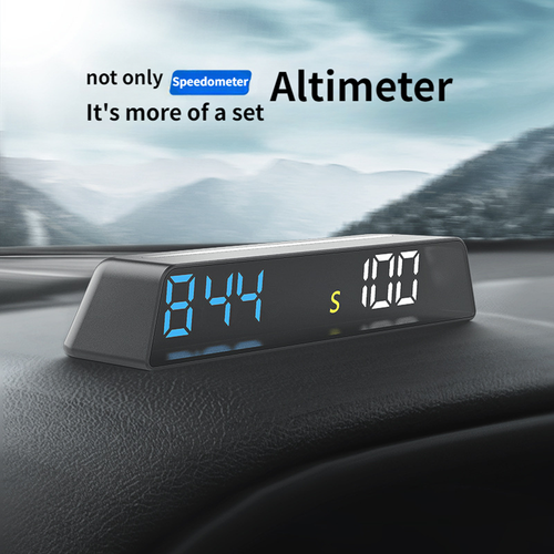 Digital GPS Speedometer Car Head Up Display HUD Overspeed Alarm Meter ...