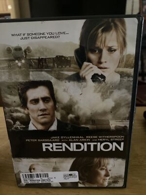 Rendition DVD Jake Gyllenhaal Reese Witherspoon Meryl Streep Movie ...