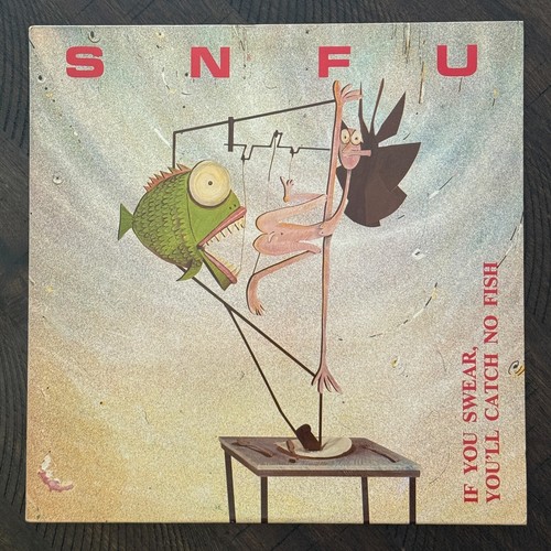 SNFU If You Swear You'll Catch No Fish 12" LP 1986 7 Seconds Minor Threat DOA | eBay