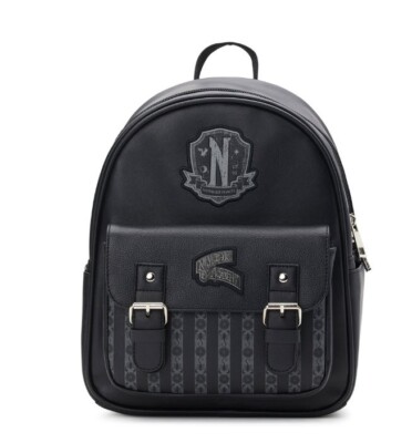 Wednesday Addams Mini Backpack Black | eBay