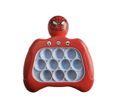 Electronic Pop Push it Game Control LED Fidget Toy - BATTERIES INCLUDED ...