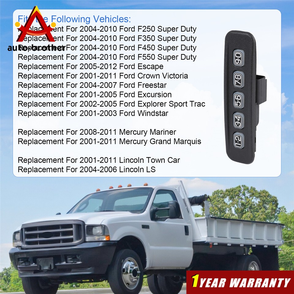 Left Driver Door Keyless Entry Number Keypad 8L8Z14A626AA For Ford ...