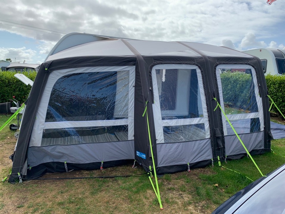 Kampa Rally AIR PRO 260 PLUS inflatable caravan awning (L/H ...