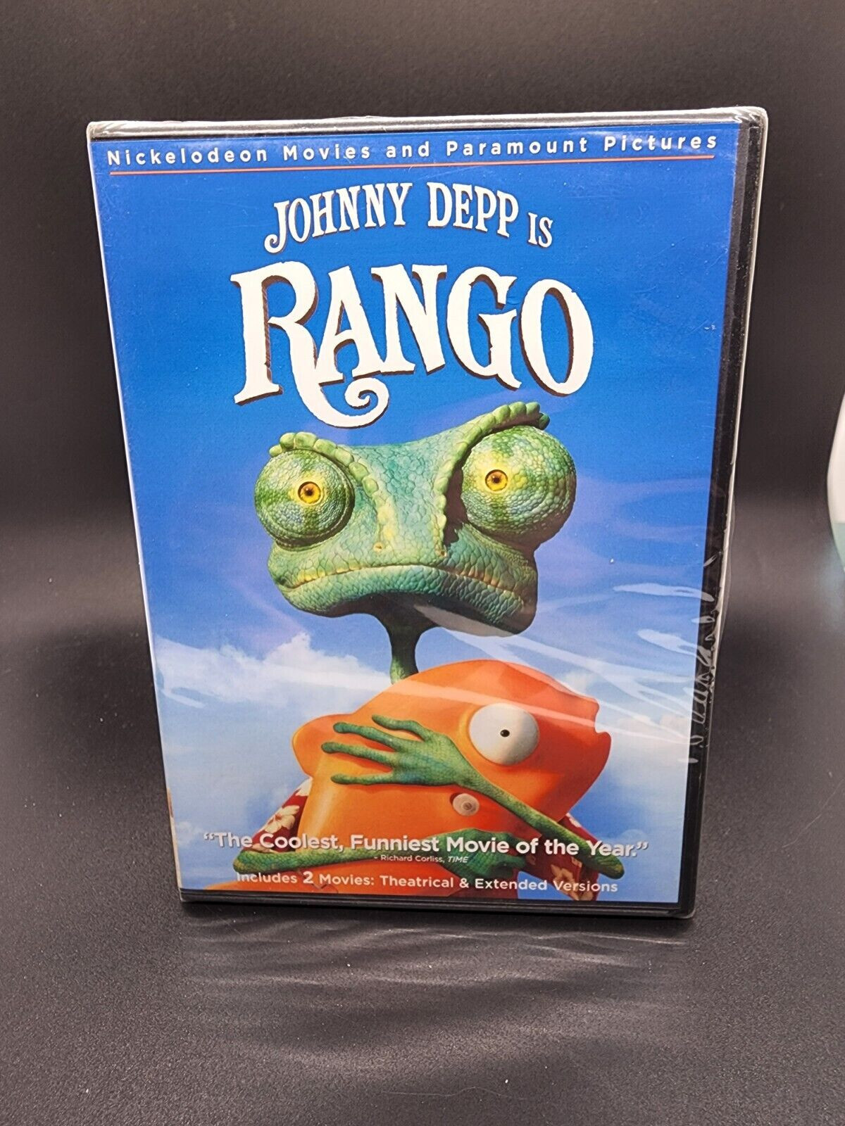 RANGO (DVD, 2011) Johnny Depp Theatrical and Extended Versions NEW ...