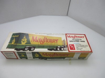Vintage AMT Mayflower Moving Van 1/25 scale model kit T-514 | eBay