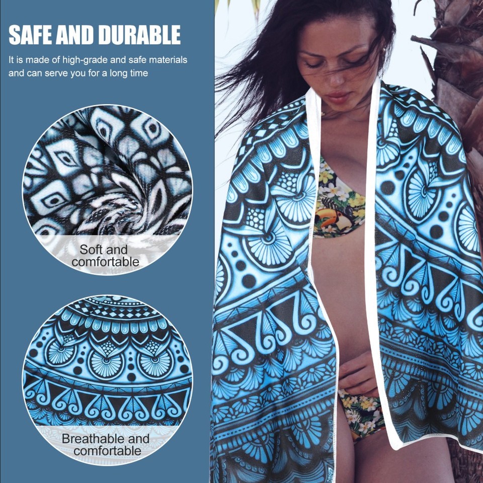 Microfiber Beach Towel Quick Dry Beach Towel Pool Towel Printed Summer ...