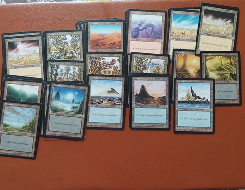 50 Basic Land - MIRAGE - NMINT -Magic MTG | eBay