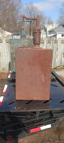 VINTAGE OIL LUBESTER PUMP GAS AND OIL | eBay