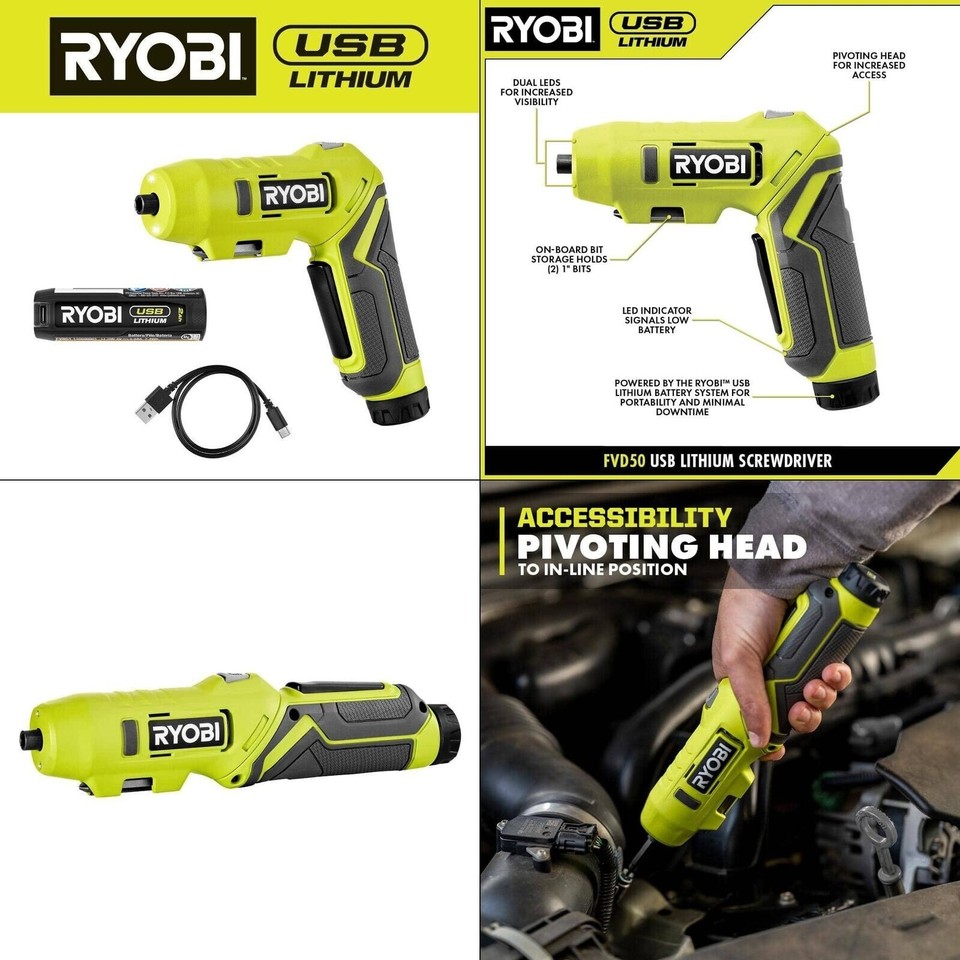 FVD50 USB Lithium Screwdriver | eBay