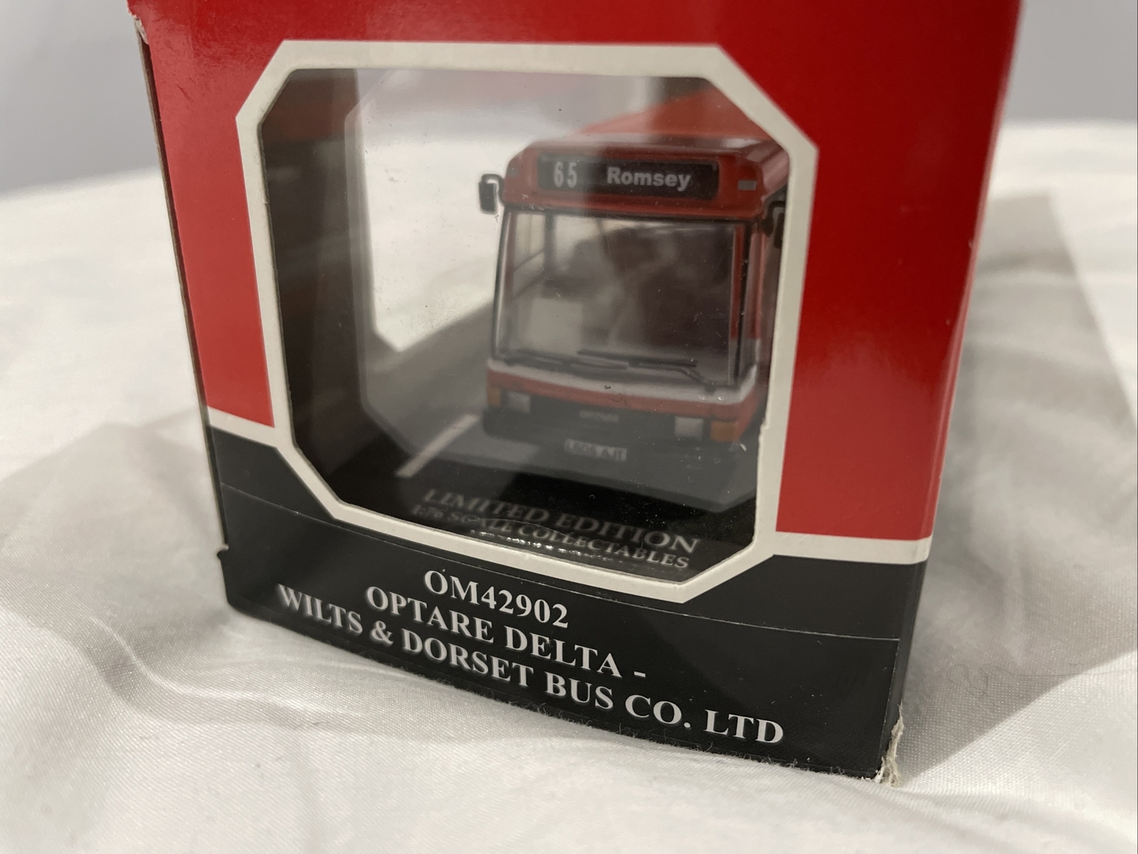 Corgi OOC OM42902 Optare Delta Bus Wilts & Dorset 65 Romsey Boxed for ...