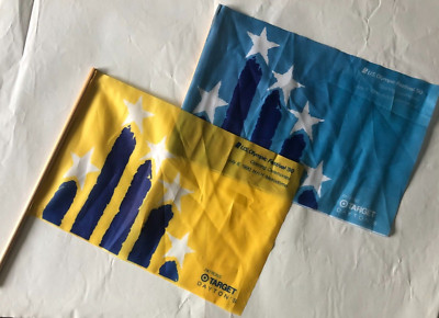 1990 U.S. Olympic Festival Opening Ceremonies Handheld Pair of Flags ...