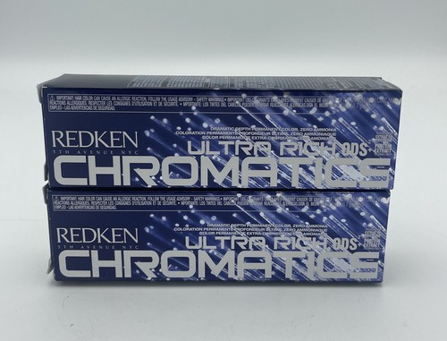 Lot Of 2 REDKEN Chromatics Ultra Rich Permanent Hair Color 6G 2 oz Each ...