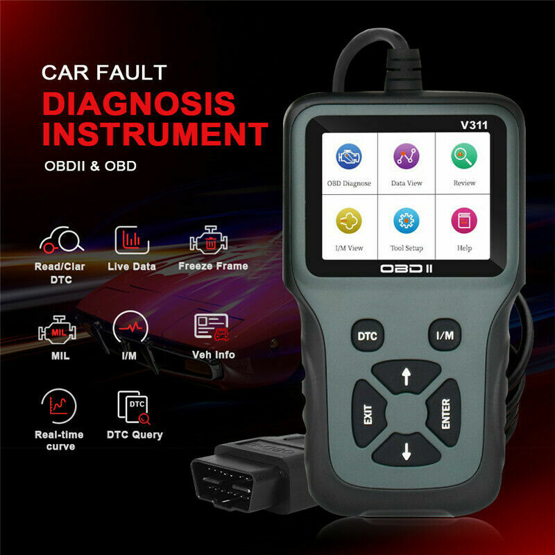 Ford Mondeo Fault Code Reader OBD2 Car Diagnostic Scanner Reset Tool ...