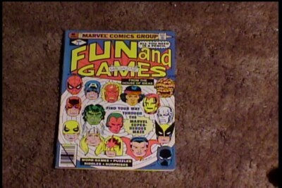 MARVEL FUN AND GAMES # 1 COMIC BOOK VF/NM | eBay
