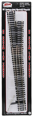 Atlas HO Scale Code 100 Mark IV #8 Right-Hand Turnout/Switch Model ...