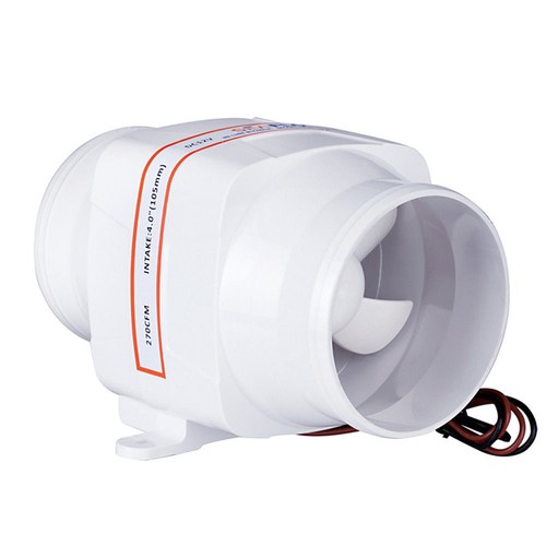 SEAFLO 4" Boat In Line Bilge Blower Fan 12V Marine Cabin Engine ...