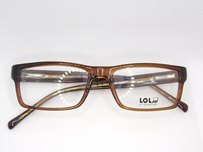 LOL Eyewear Kids Eyeglass Frames LOL-2 45-16-125 Brown/Crystal | eBay