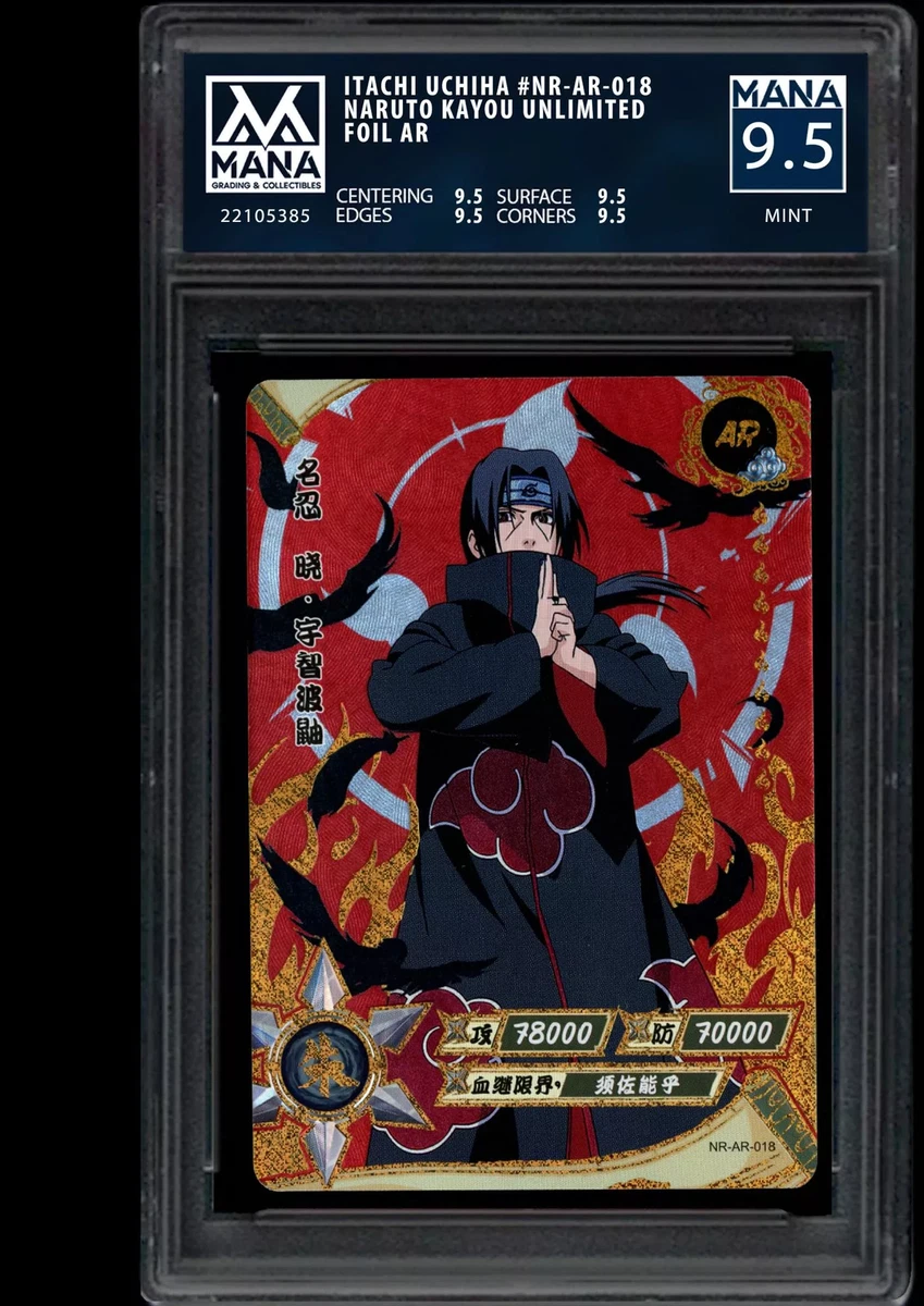 Naruto Kayou SP Itachi Uchiha Graded Slab, 47% OFF