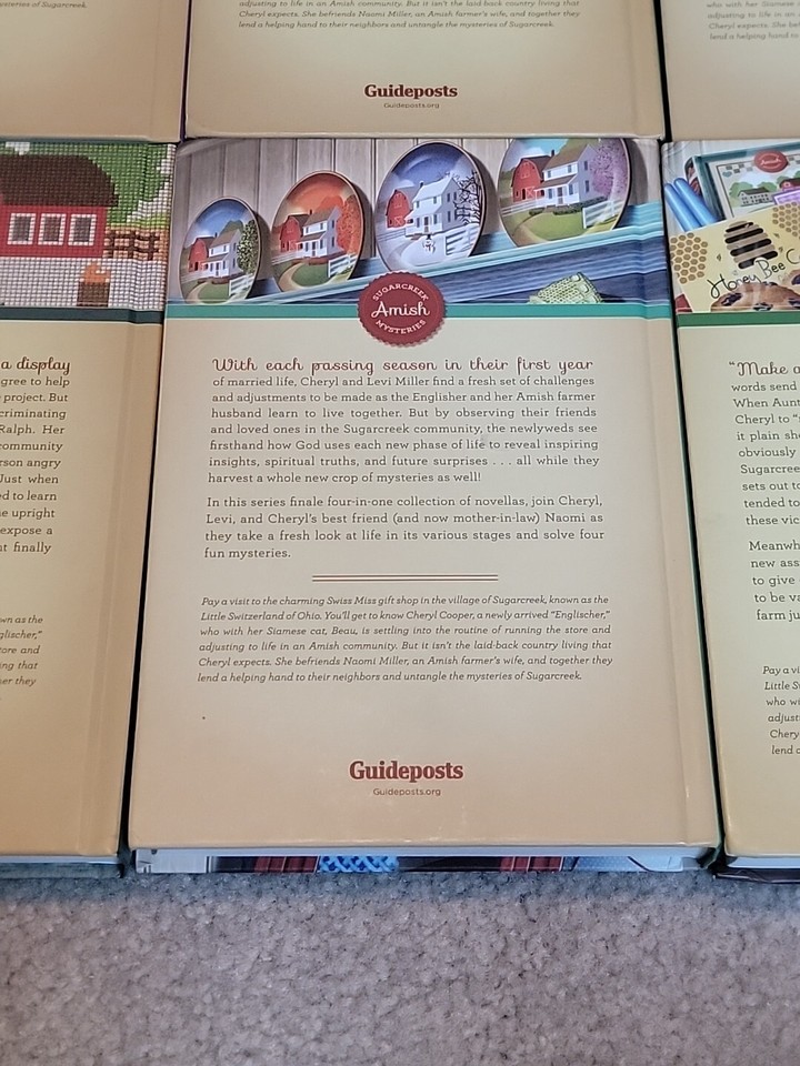 Sugarcreek Amish Mysteries Guidepost Hardback Books Christian Mystery ...