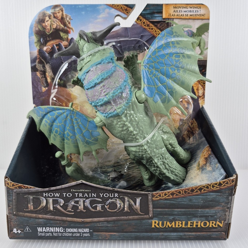 Lot of 4 How To Train Your Dragon SKRILL/GRONCKLE/RUMBLEHORN/TOOTHLESS ...