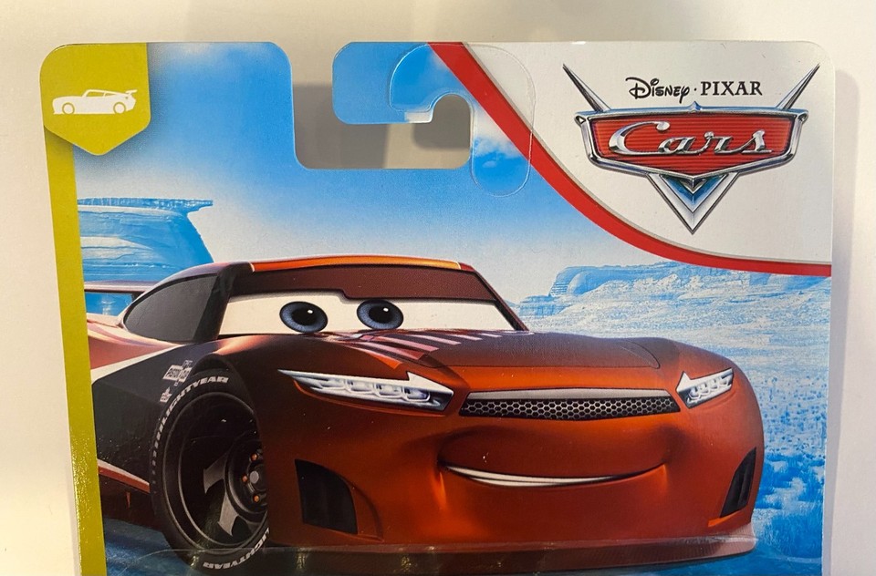 Disney Pixar Cars-- Tim Treadless-- "Next Gen" Piston Cup Racers | eBay