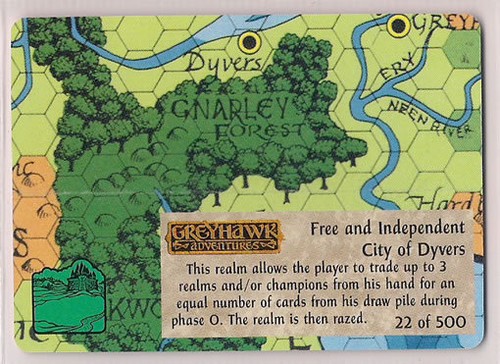 Spellfire 4th Edition Card M/NM 22/500 Free and Independent City of ...