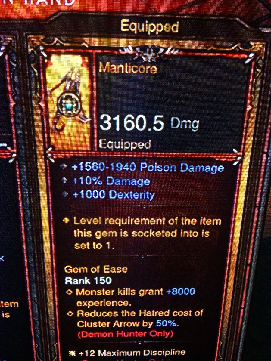 Manticore Diablo 3