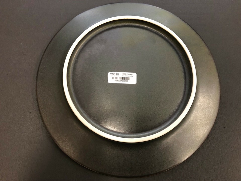 KINTO HIBI Dish Plate 200mm Iron 26890 Porcelain MADE IN JAPAN | eBay UK
