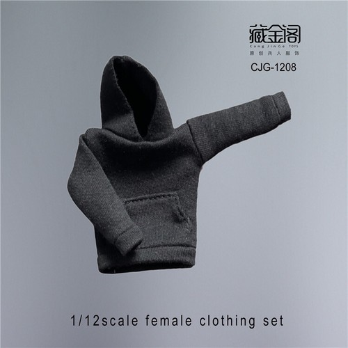 1/12 Scale Soldiers Hooded Sweatshirt Model For 6-inch Action Figure Cj ...