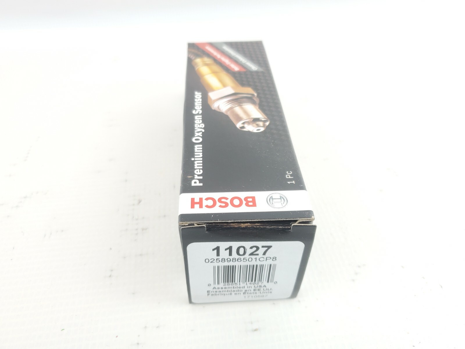 Bosch O2 Oxygen Sensor 0258986501 Universal 1 Wire 11027 Mercedes BMW ...