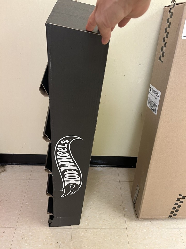 Hot Wheels Cardboard Shipper Store Display Advertisement 2024 Holds 60 ...