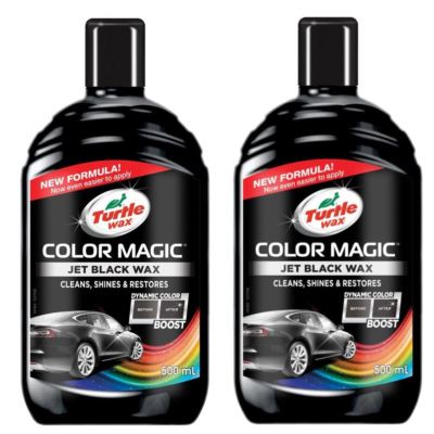 Turtle Wax Color Magic Car Paintwork Polish Restores Faded 2 x 500ml ...