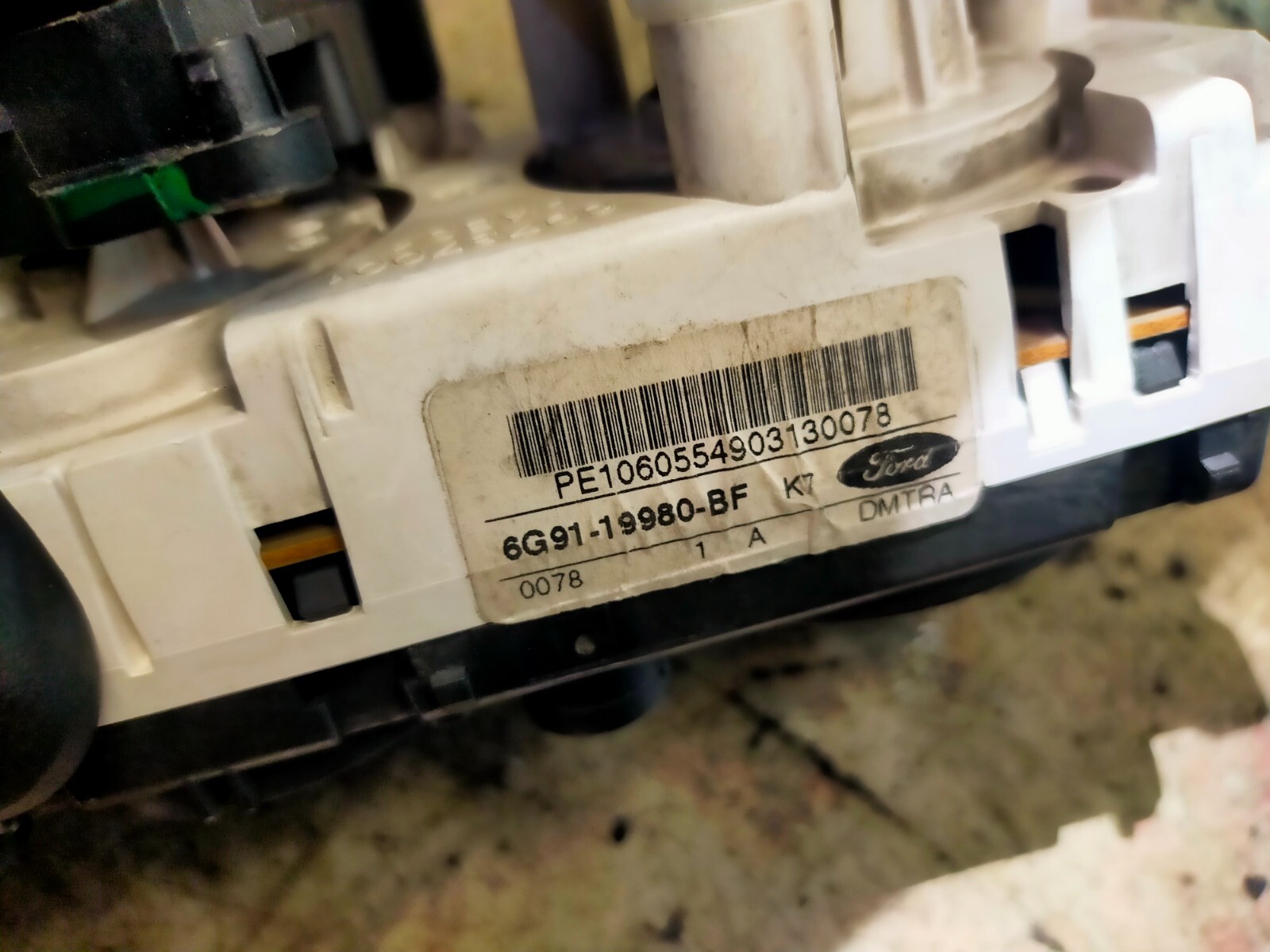 FORD MONDEO MK4 2007-2012 A/C HEATER CLIMATE CONTROL UNIT 6G91-19980-BF ...