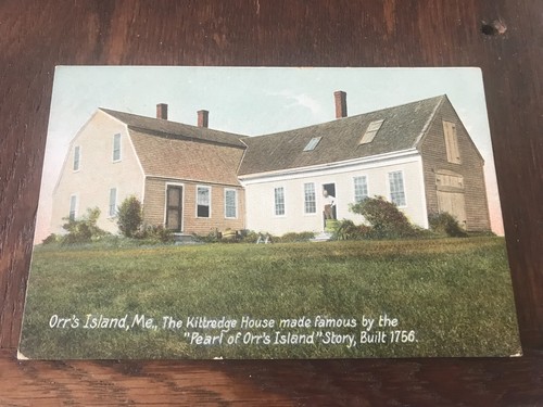 Orr's Island The Kittredge House Pearl of Orr's Island Story Postcard ...