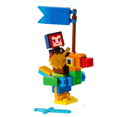 LEGO Minecraft Legends | The Ranger Hero and Big Beak minifigures ...