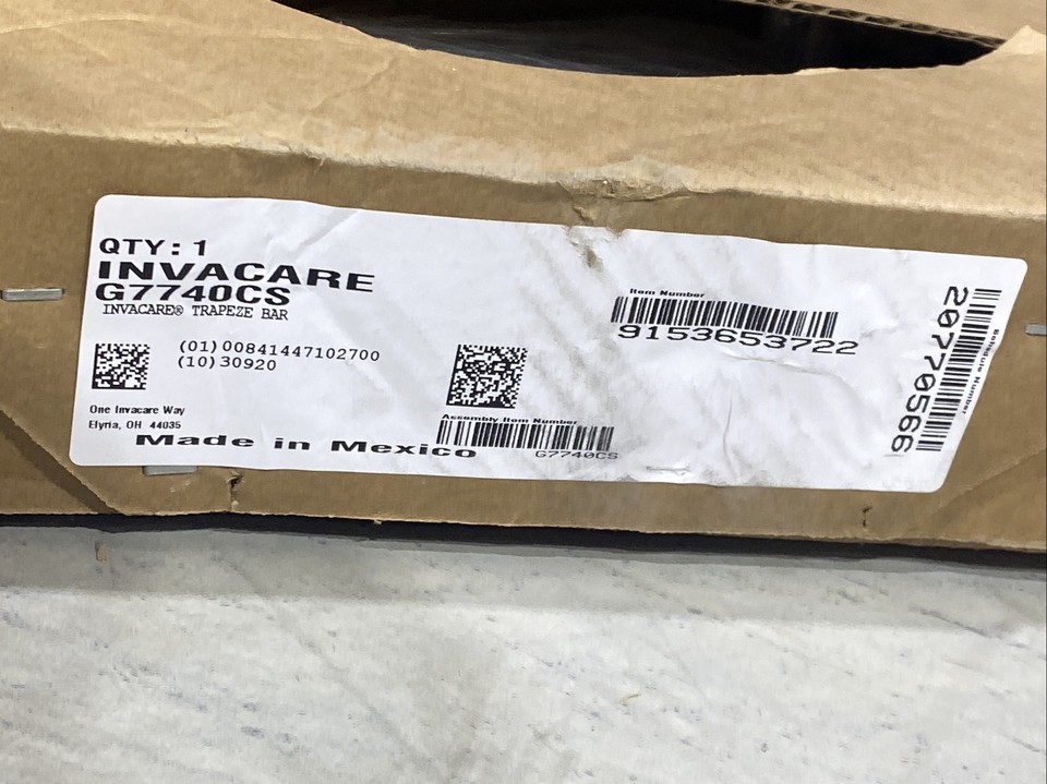 Invacare G-Series Hospital Bed Trapeze Bar G7740CS New | eBay
