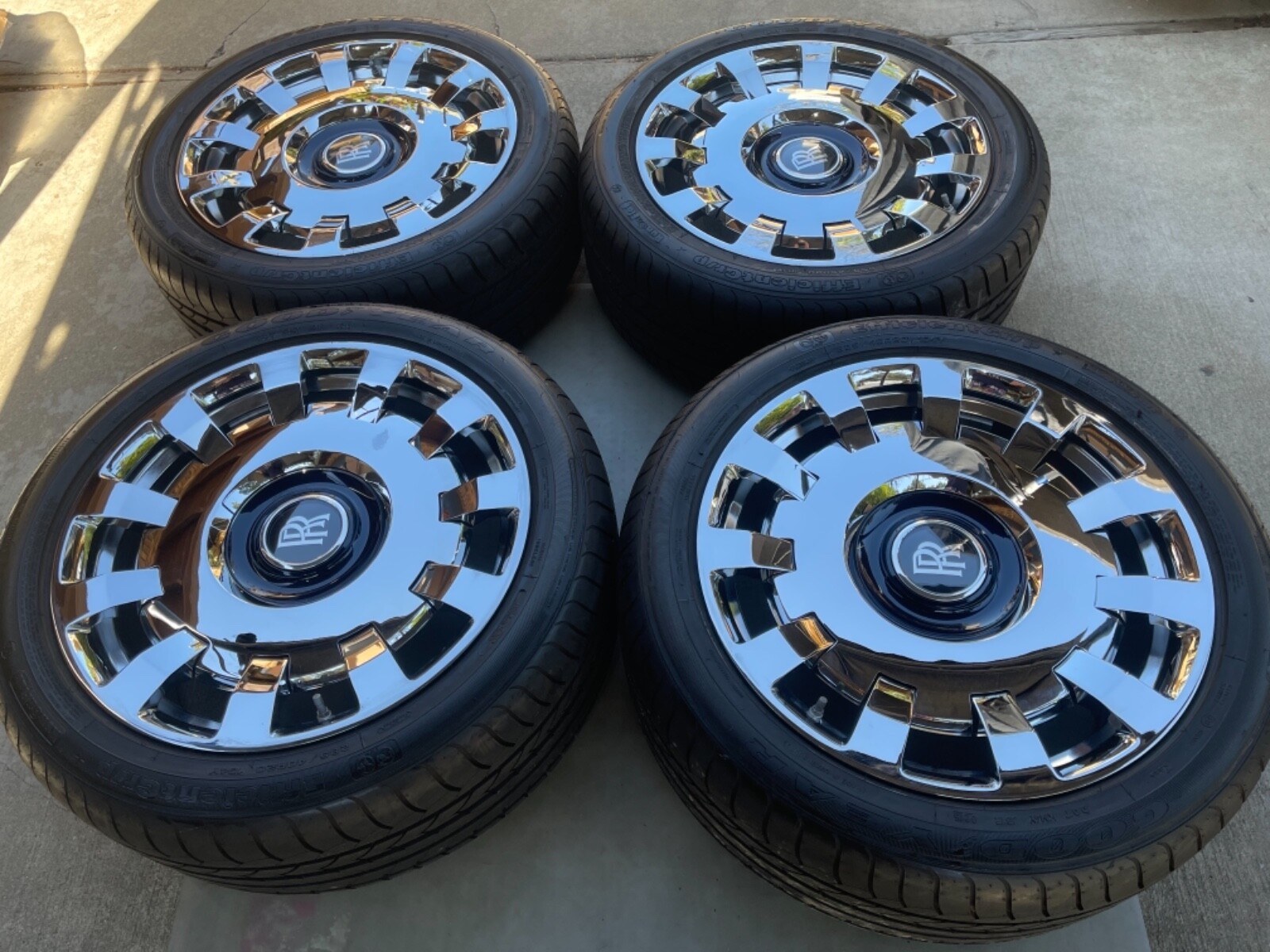 20" NEW ROLLS ROYCE GHOST OEM ORIGINAL FACTORY "FORGED" WHEELS RIMS ...