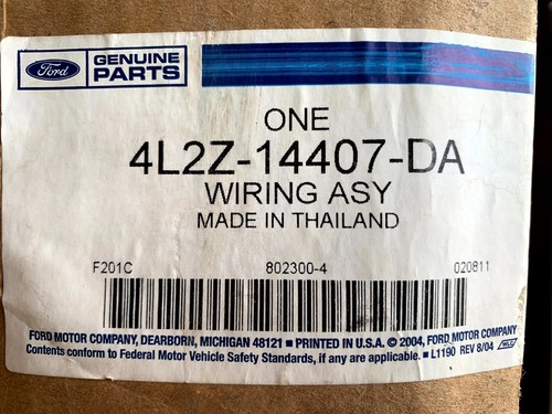 Genuine Ford OEM New Wiring Harness Assembly 4L2Z-14407-DA | eBay